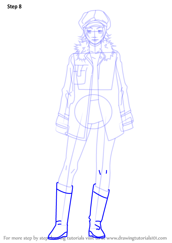 How to Draw Hanako Tanaka from Zetman (Zetman) Step by Step ...