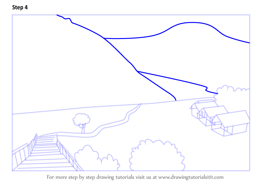 How to Draw Rajaji National Park (Parks) Step by Step ...