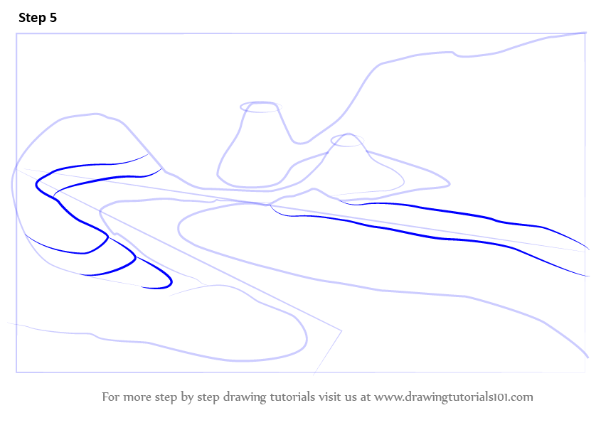 How to Draw Grand Canyon (Wonders of The World) Step by Step ...