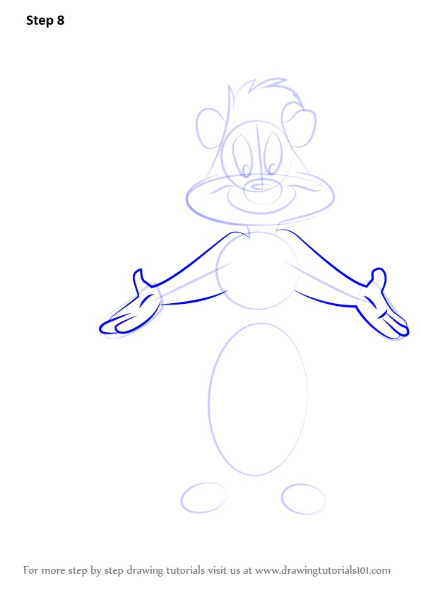 How to Draw Pepé Le Pew (Pepé Le Pew) Step by Step ...