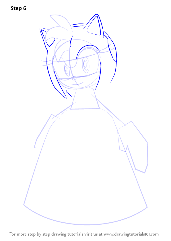How to Draw Nimue from Sonic the Hedgehog (Sonic the Hedgehog) Step by ...