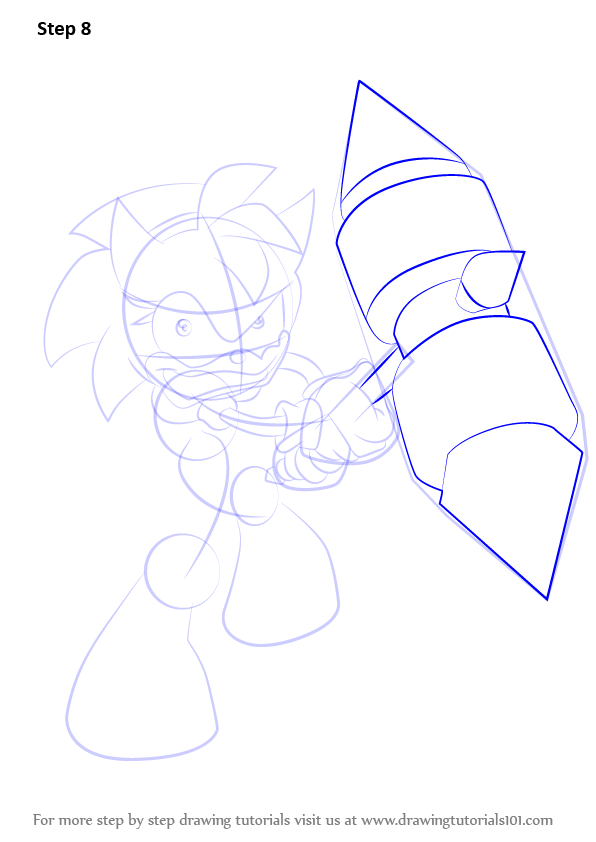 How to Draw Rosy the Rascal from Sonic the Hedgehog (Sonic the Hedgehog ...