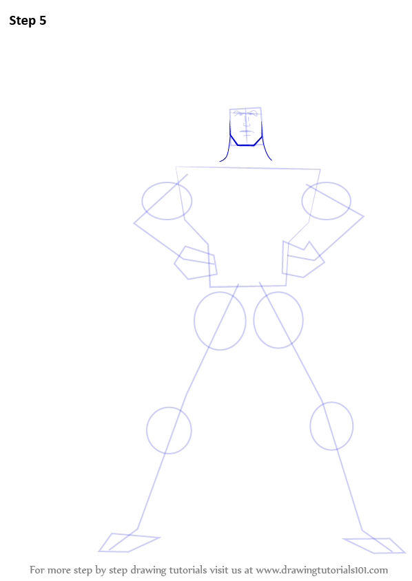 How to Draw Superman (Superman) Step by Step | DrawingTutorials101.com