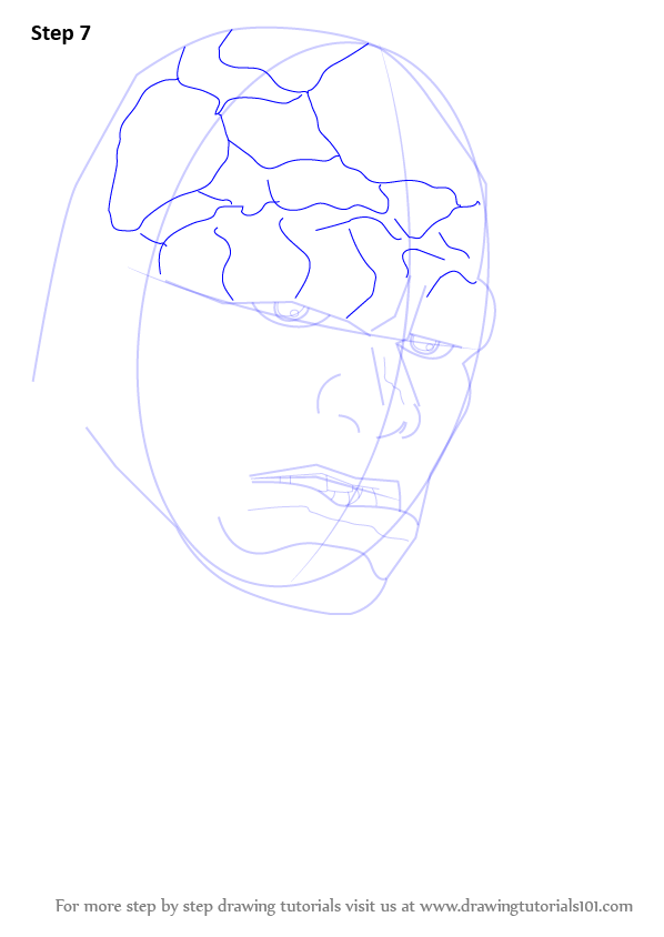 How to Draw The Thing Face (The Thing) Step by Step ...