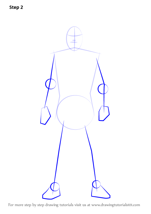 How to Draw Ultraseven X (Ultraman) Step by Step | DrawingTutorials101.com