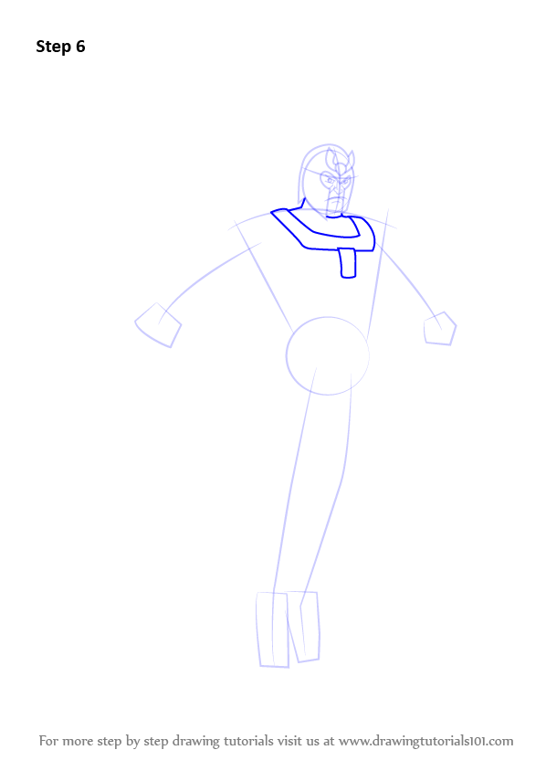 How to Draw Magneto from X-Men (X-Men) Step by Step ...