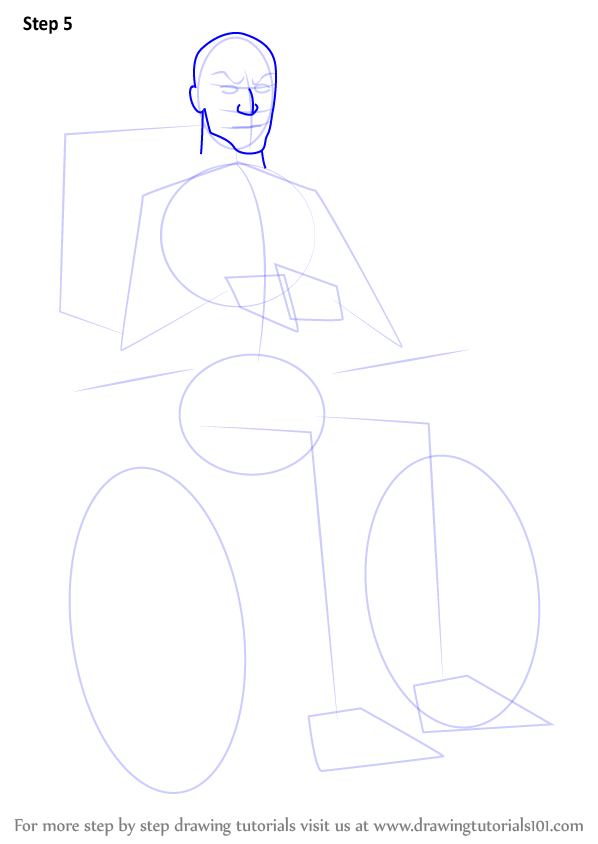 How to Draw Professor X from X-Men (X-Men) Step by Step ...