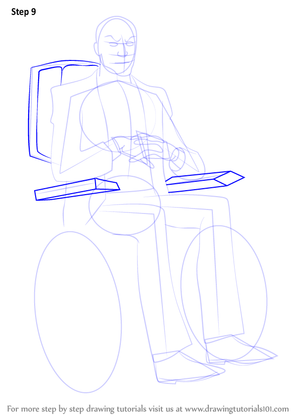How to Draw Professor X from X-Men (X-Men) Step by Step ...