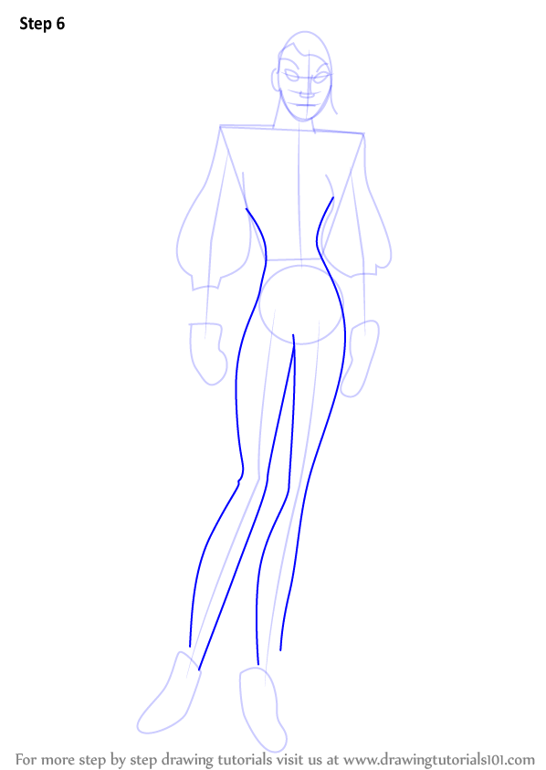 How to Draw Storm from X-Men (X-Men) Step by Step | DrawingTutorials101.com