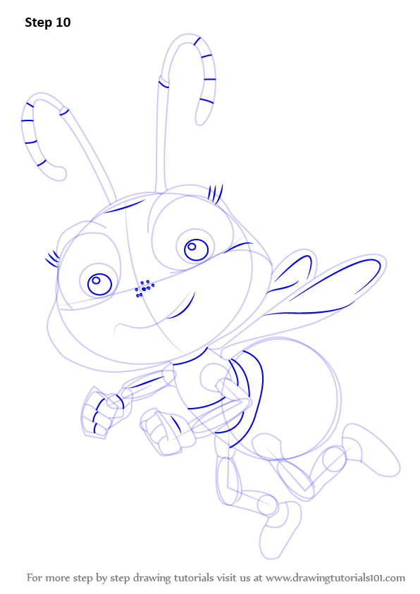 How to Draw Dot from A Bug's Life (A Bug's Life) Step by Step ...