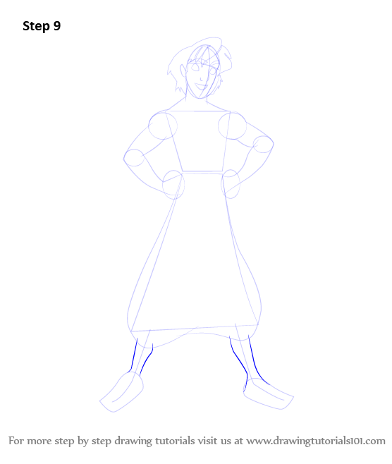 How to Draw Aladdin from Aladdin Cartoon (Aladdin) Step by Step ...