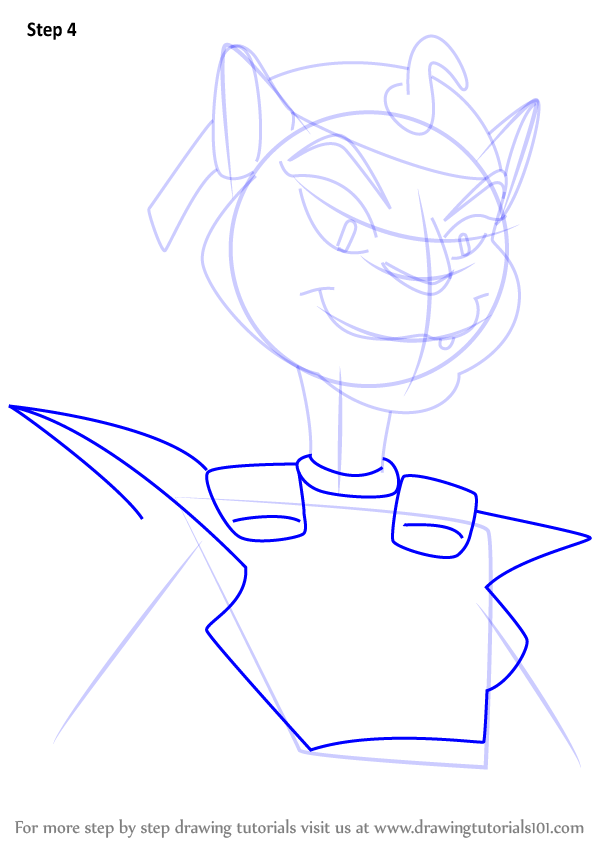 How to Draw Mirage from Aladdin (Aladdin) Step by Step ...