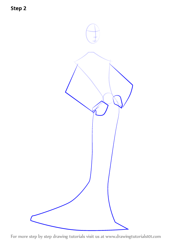 How to Draw Nasira from Aladdin (Aladdin) Step by Step ...
