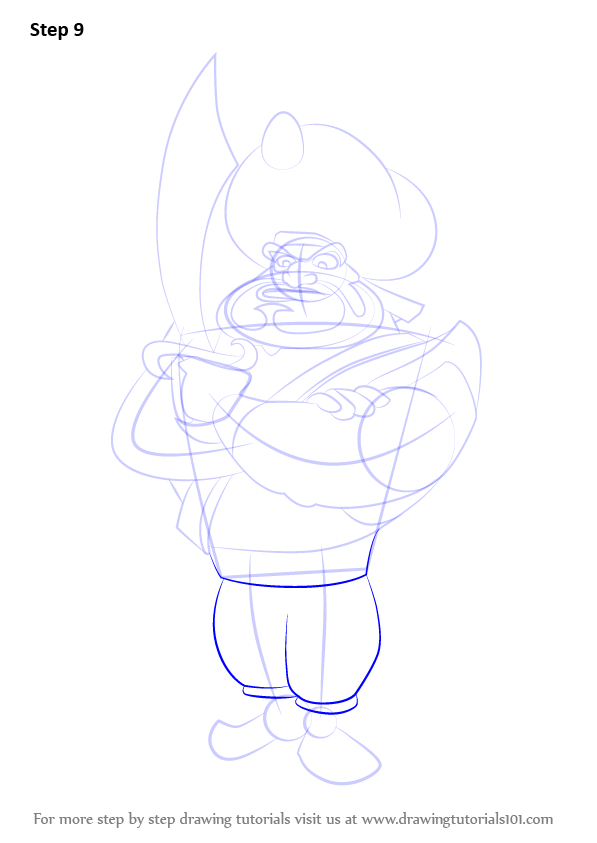 How to Draw Razoul from Aladdin (Aladdin) Step by Step ...