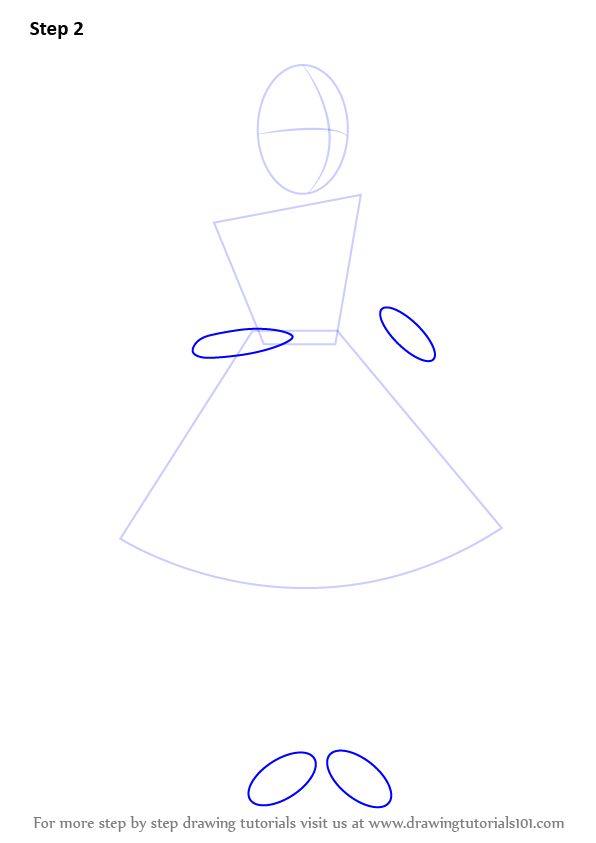 How to Draw Alice from Alice in Wonderland (Alice in Wonderland) Step ...