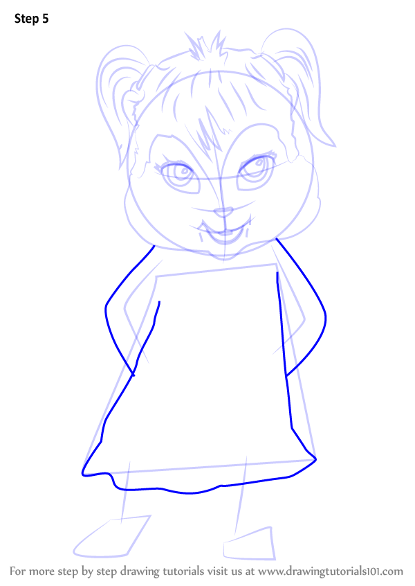 Alvin And The Chipmunks Coloring Pages Eleanor