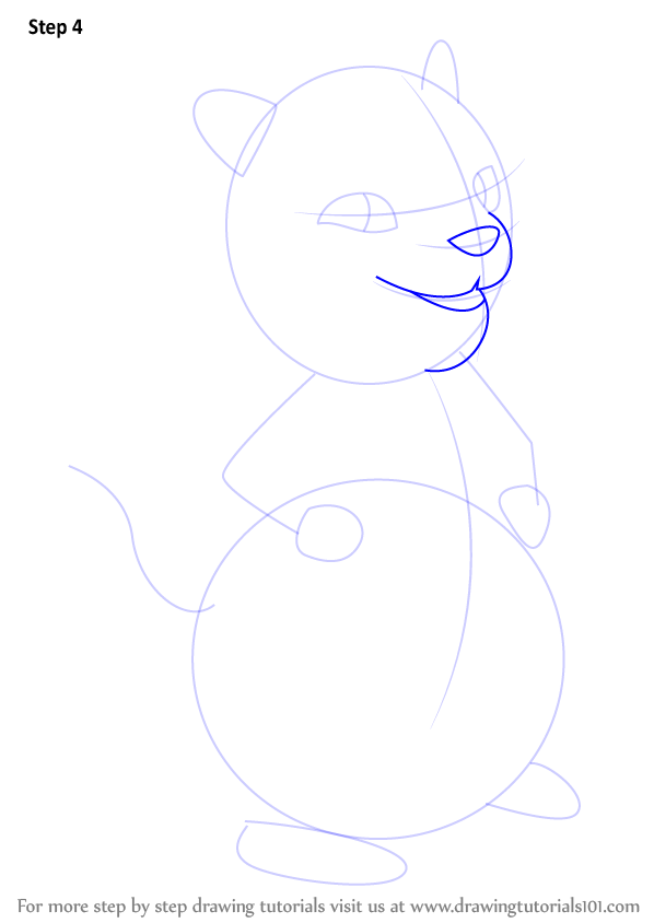 How to Draw Theodore from Alvin and the Chipmunks (Alvin and the ...
