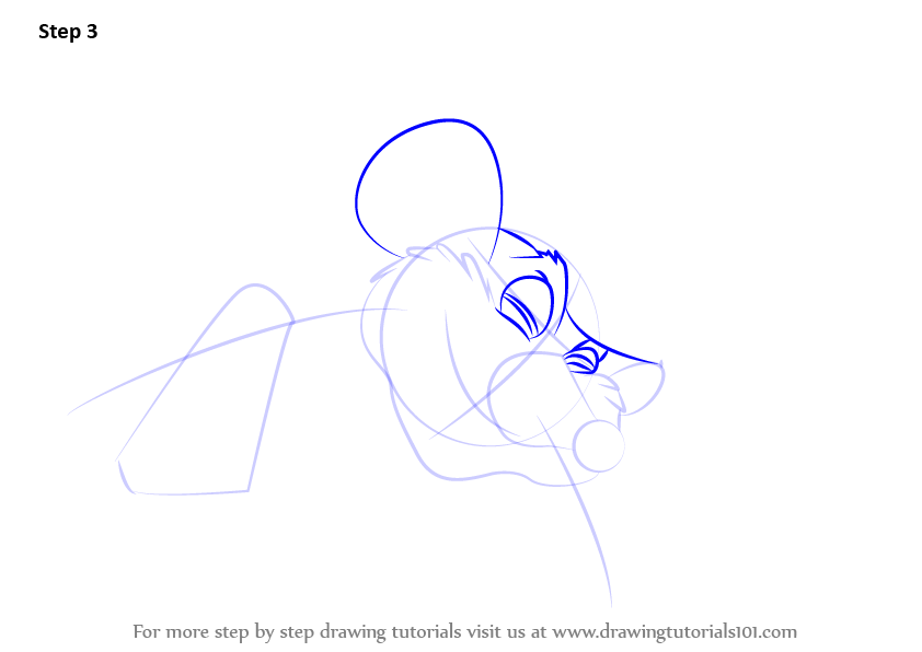 How to Draw Warren T. Rat from An American Tail (An American Tail) Step ...