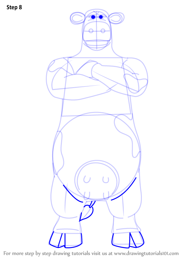 How to Draw Ben from Barnyard (Barnyard) Step by Step ...