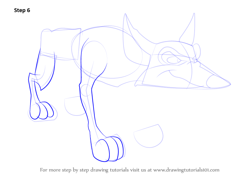 How to Draw Dag from Barnyard (Barnyard) Step by Step ...