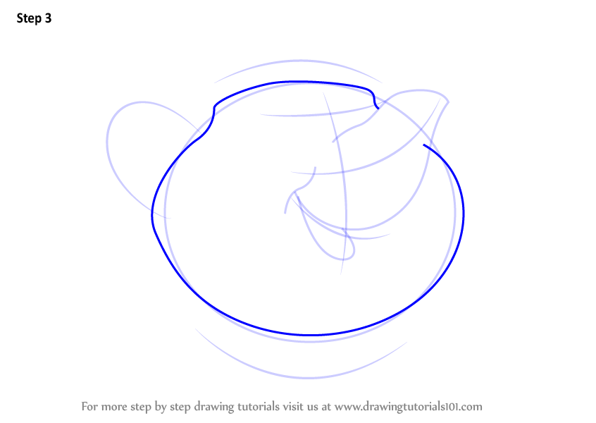 How to Draw Mrs. Potts from Beauty and the Beast (Beauty and the Beast ...