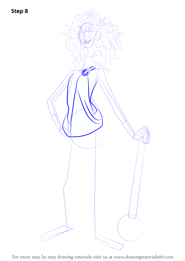 How to Draw Lord Macintosh from Brave (Brave) Step by Step ...