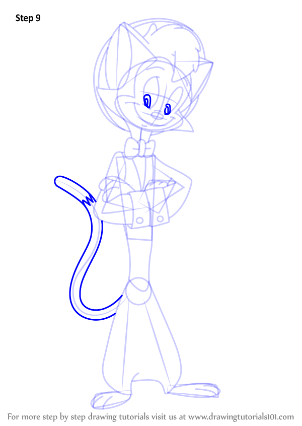 How to Draw Danny from Cats Don't Dance (Cats Don't Dance) Step by Step ...