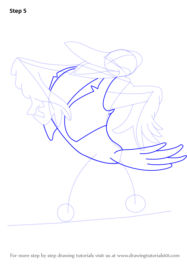 How to Draw Jim Crow from Dumbo (Dumbo) Step by Step ...