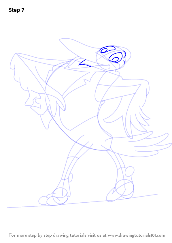 How to Draw Jim Crow from Dumbo (Dumbo) Step by Step ...