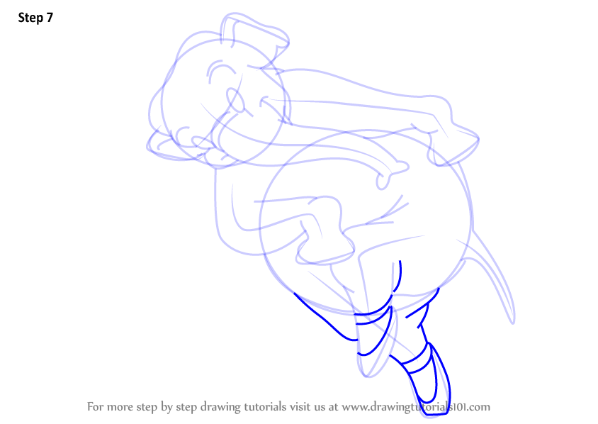 How to Draw Elephanchine from Fantasia (Fantasia) Step by Step ...