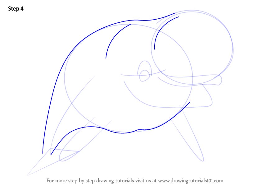 How to Draw Bailey from Finding Dory (Finding Dory) Step by Step ...