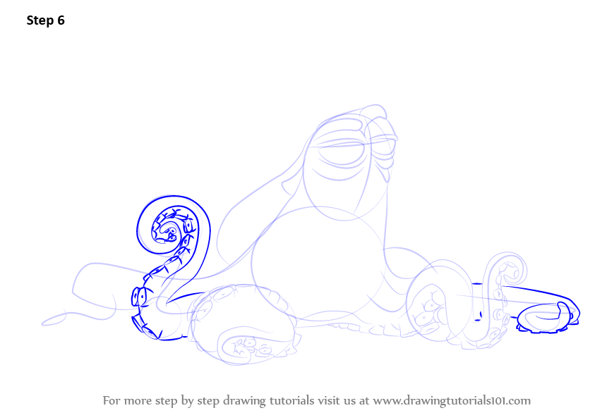 How to Draw Hank from Finding Dory (Finding Dory) Step by Step ...