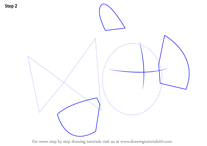 How to Draw Marlin from Finding Nemo (Finding Nemo) Step by Step ...