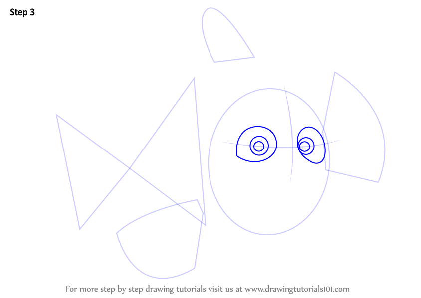 How to Draw Marlin from Finding Nemo (Finding Nemo) Step by Step ...