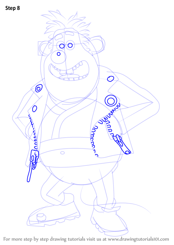 How to Draw Sid from Flushed Away (Flushed Away) Step by Step ...