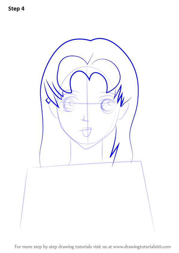 How to Draw Lily from Kappa Mikey (Frosty the Snowman) Step by Step ...