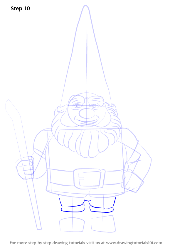 How to Draw Lord Redbrick from Gnomeo & Juliet (Gnomeo & Juliet) Step ...