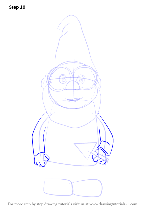 How to Draw Paris from Gnomeo & Juliet (Gnomeo & Juliet) Step by Step ...