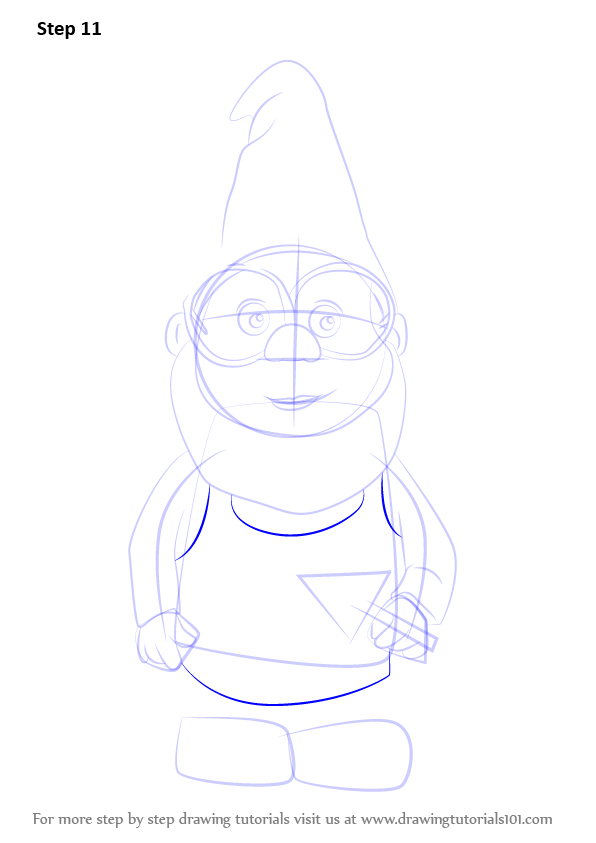 How to Draw Paris from Gnomeo & Juliet (Gnomeo & Juliet) Step by Step ...
