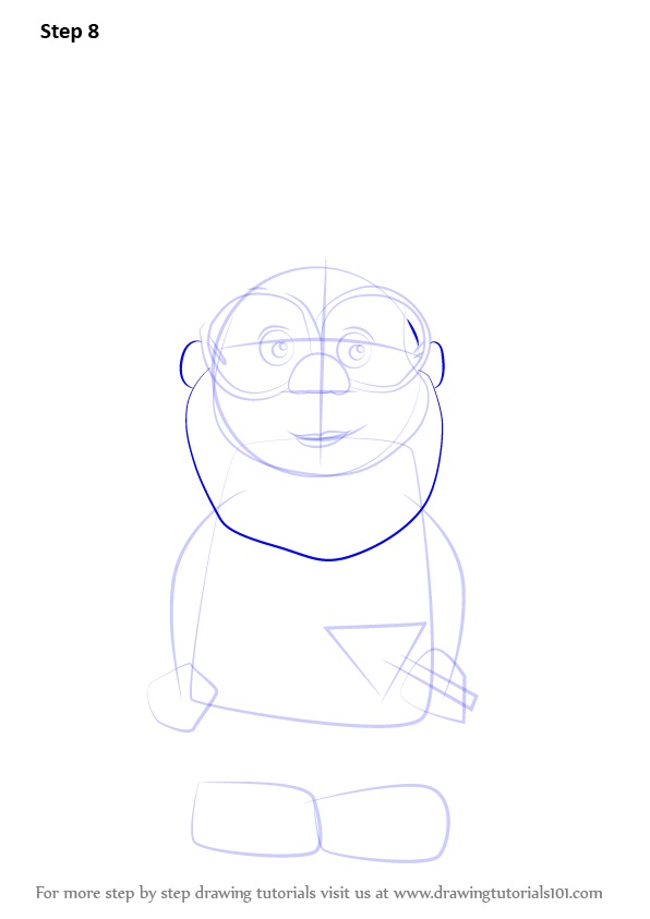 How to Draw Paris from Gnomeo & Juliet (Gnomeo & Juliet) Step by Step ...