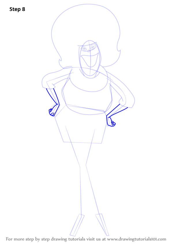 How to Draw Eunice from Hotel Transylvania (Hotel Transylvania) Step by ...