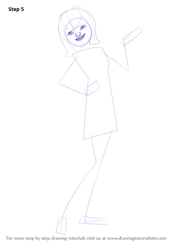 How to Draw Mavis from Hotel Transylvania (Hotel Transylvania) Step by ...