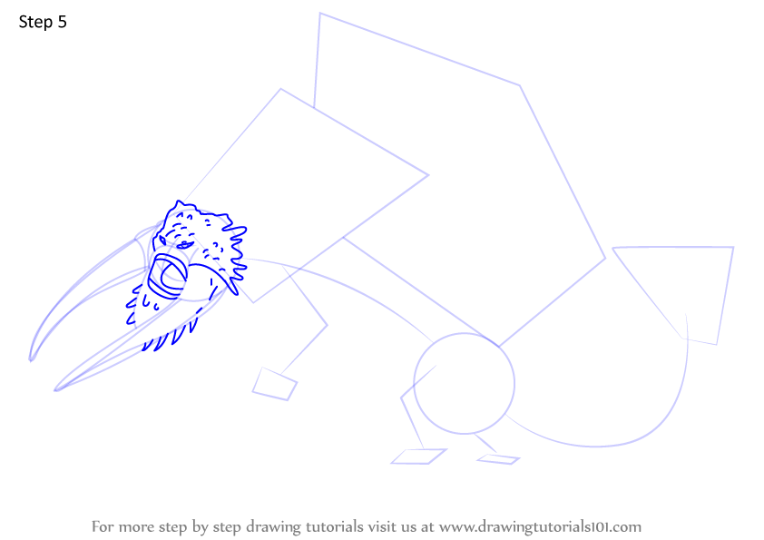 How to Draw Drago's Bewilderbeast from How To Train Your Dragon 3 (How ...