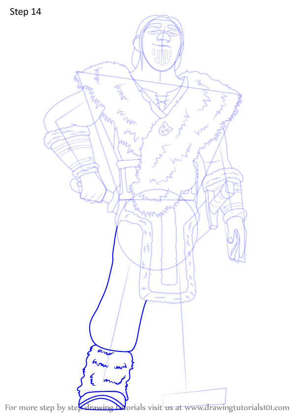 How to Draw Eret, Son of Eret from How To Train Your Dragon 3 (How To ...