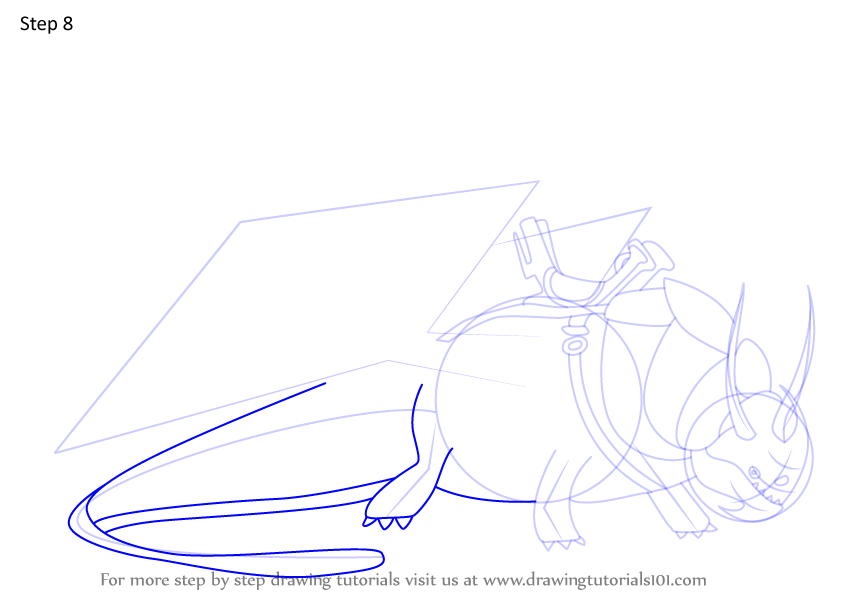 How To Draw A Rumblehorn