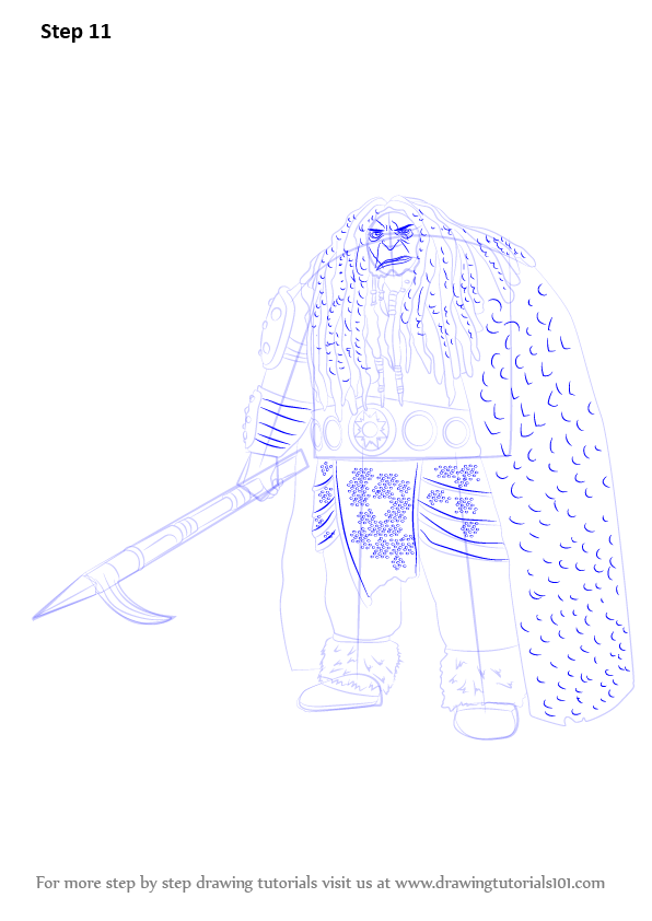 How to Draw Drago Bludvist from How to Train Your Dragon 2 (How to ...