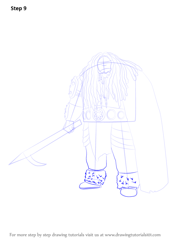 How to Draw Drago Bludvist from How to Train Your Dragon 2 (How to ...