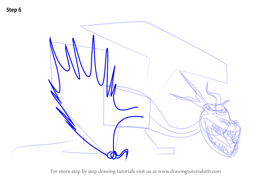 How to Draw Hookfang from How to Train Your Dragon 2 (How to Train Your ...