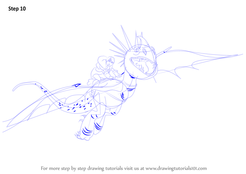 How to Draw Stormfly from How to Train Your Dragon (How to Train Your ...