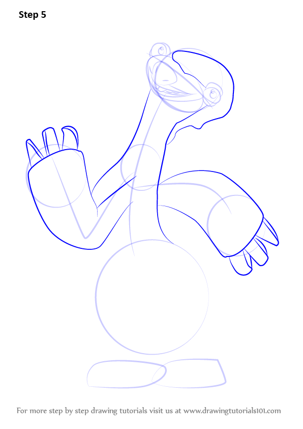 How to Draw Eunice from Ice Age (Ice Age) Step by Step ...
